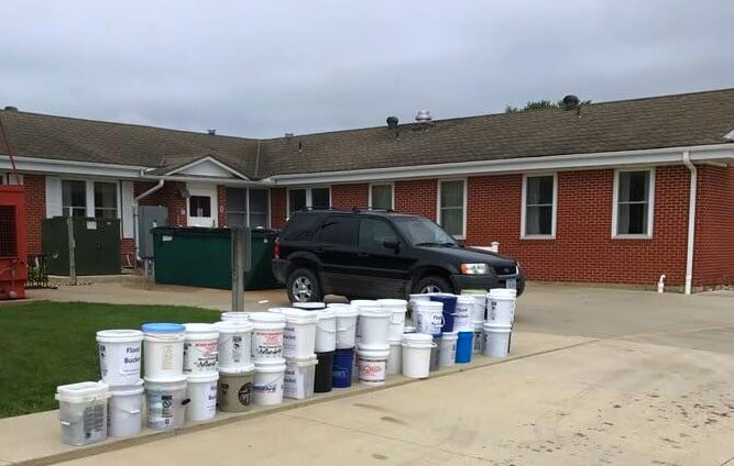 Flood Buckets Make a Difference - Northeastern Iowa Synod, ELCA