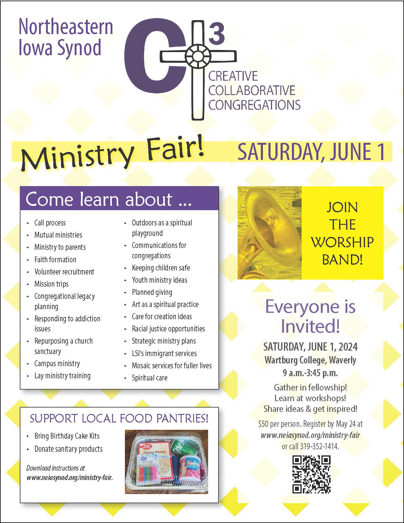 Learn and share ideas at the synod's new 'C3 Ministry Fair ...